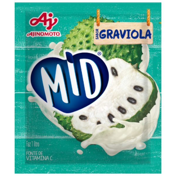 Refresco MID Graviola / Soursop flavored instant drink powder - MID (2 ...